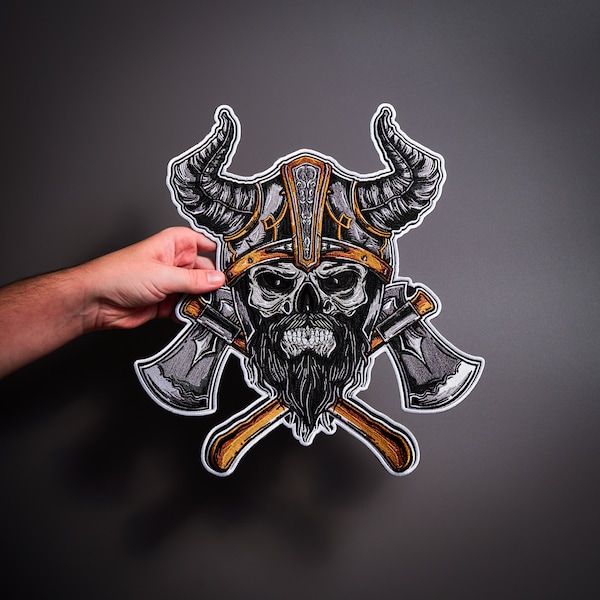 Viking Vest Patch - Etsy