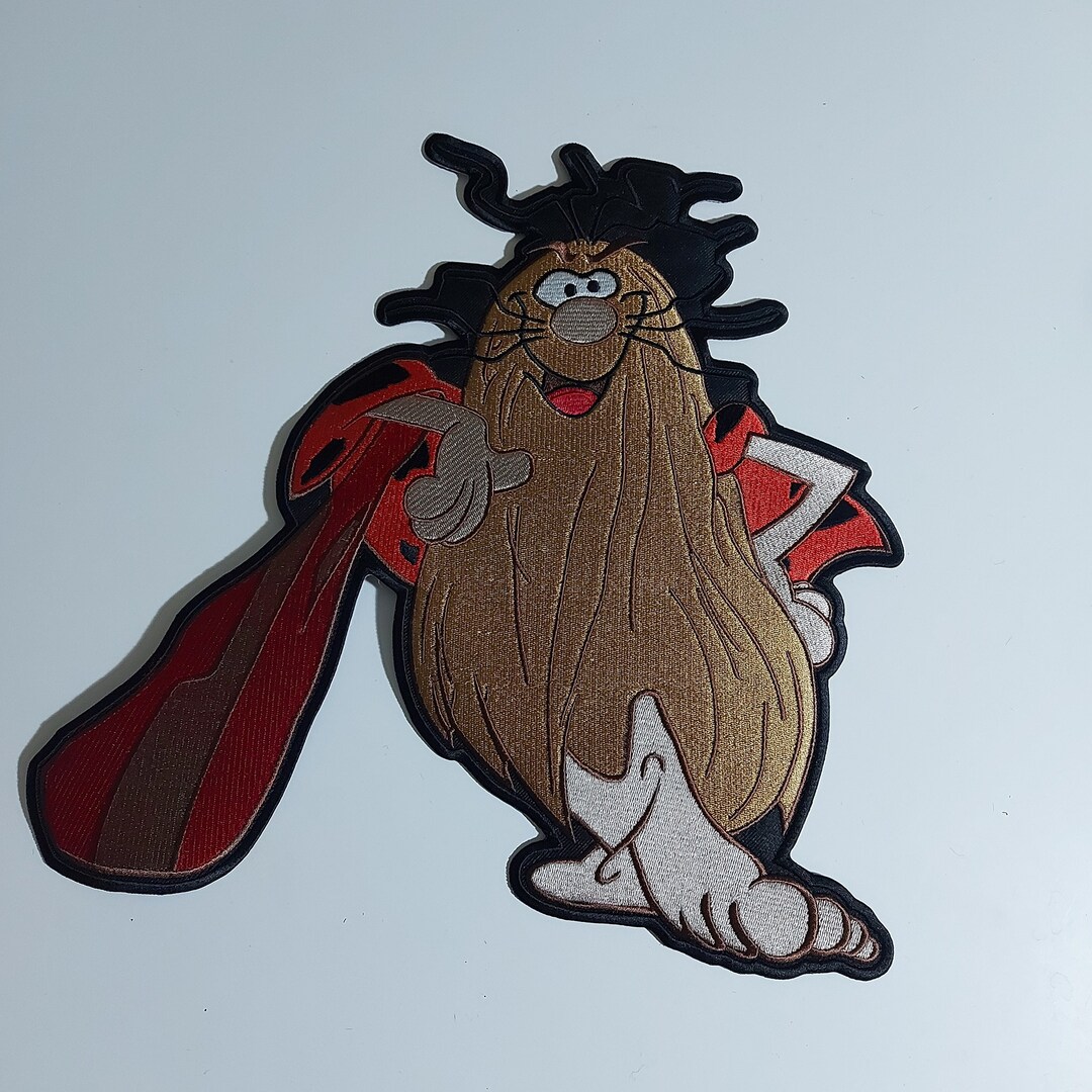 CAPTAIN CAVEMAN Large Back Patch for Custom Biker Vest - Etsy