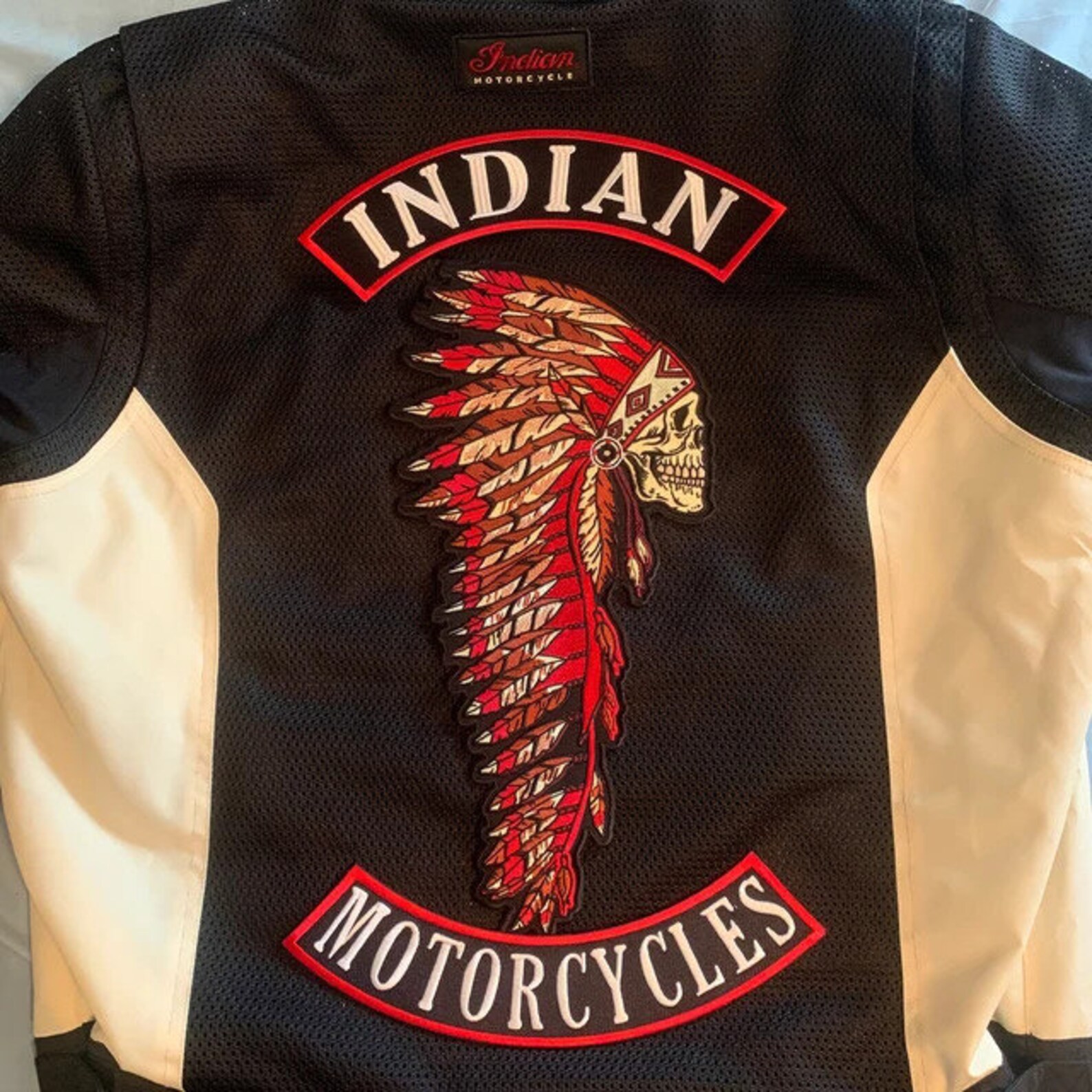 INDIAN SKULL Patch for Custom Biker Vest - Etsy