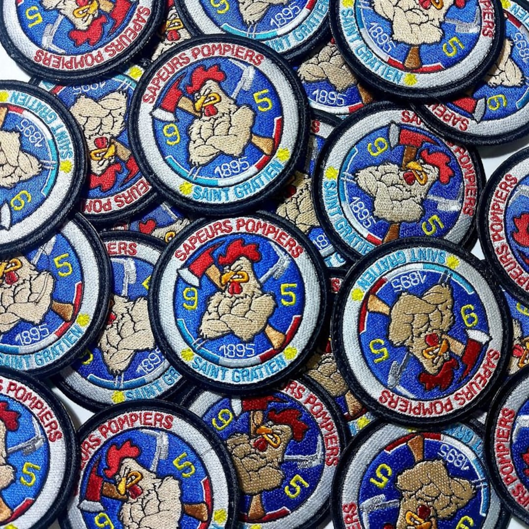 Embroidered Custom Badges - Etsy