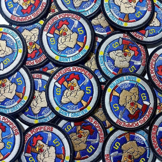 Embroidered Custom Badges | Etsy