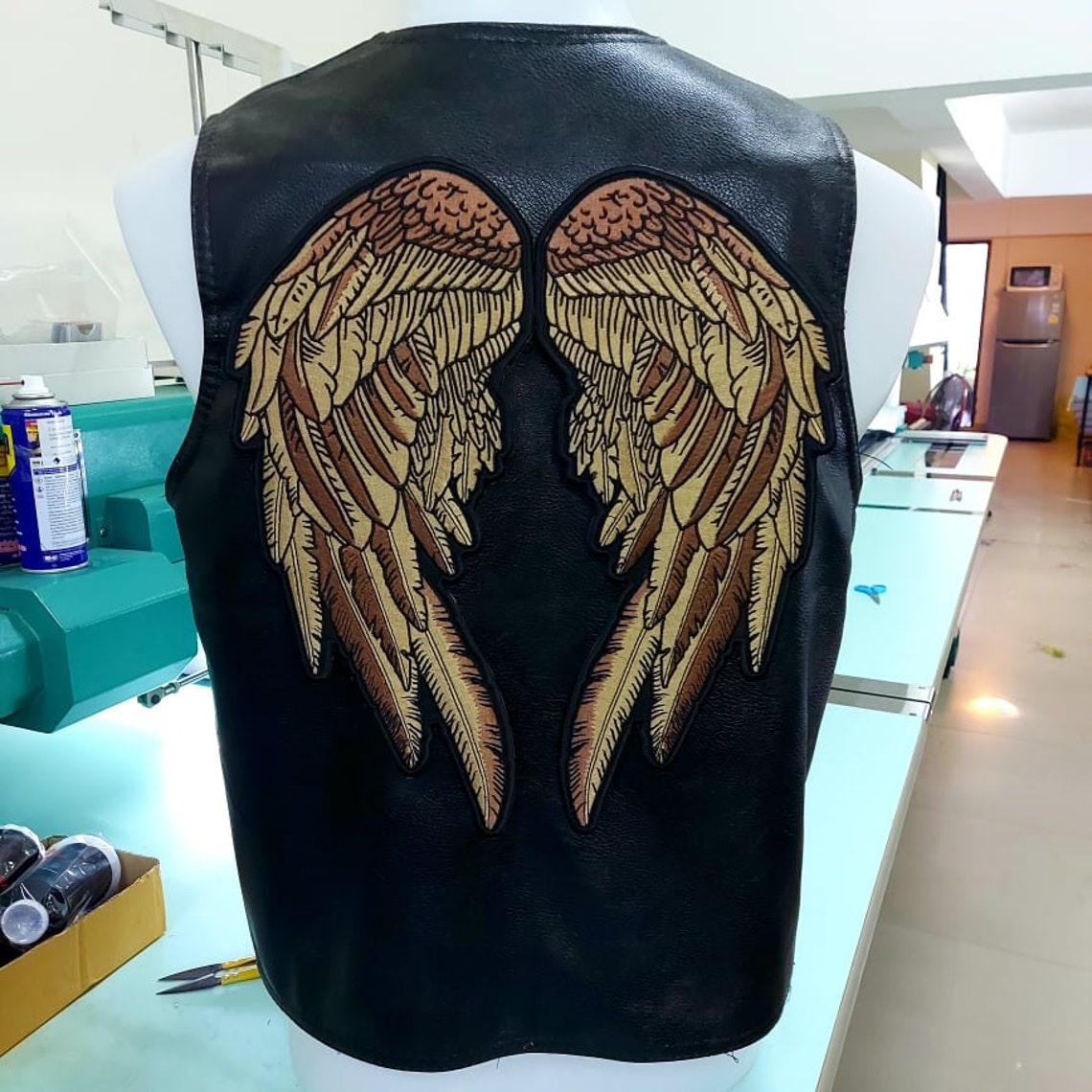 Angel Wings Patch Large Back Patch for Jacket | Etsy