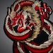 RED DRAGON Large Patch for Custom Vest - Etsy