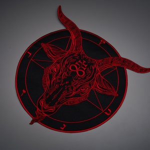 PENTAGRAM Large Back Patch Pour Gilet De Motard Personnalisé - Etsy