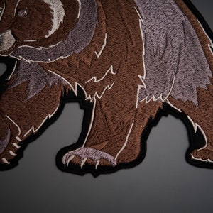 BEAR Patches Iron on Patch for Jacket - Etsy