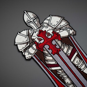 MEDIEVAL KNIGHT Large Back Patch for Custom Biker Vest - Etsy
