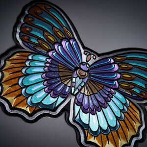 Butterfly Patches, Iron on Patch for Jacket - Etsy