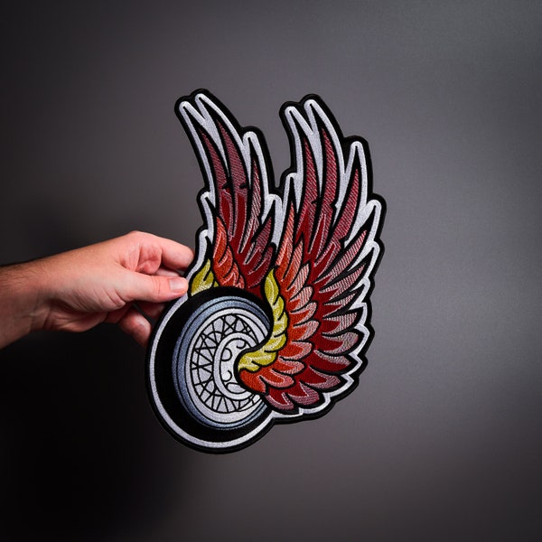 Winged Wheel Patch - Etsy