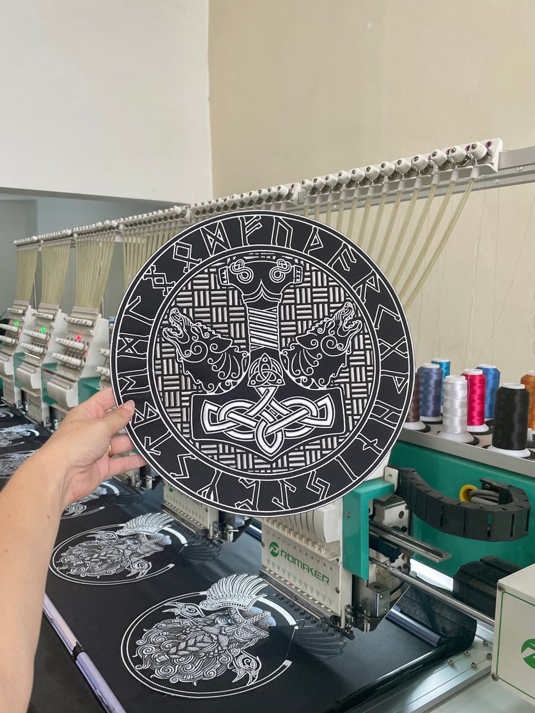 VIKING THOR Large Back Patch for Custom Biker Vest - Etsy Canada