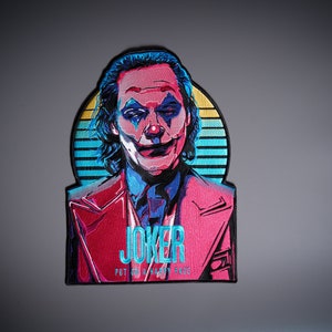 THE JOKER Back Patch for Vest - Etsy