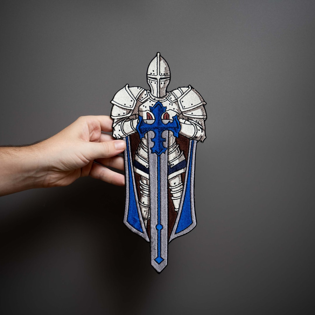 MEDIEVAL KNIGHT Large Back Patch for Custom Biker Vest - Etsy