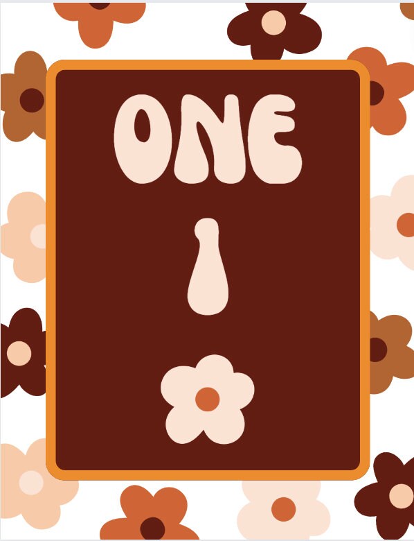 Boho Classroom Number Posters - Etsy