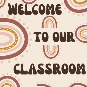 Boho Classroom Posters - Etsy