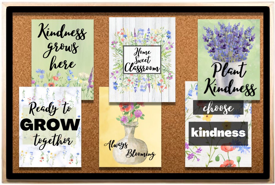 Wildflower Classroom Theme Bundle - Etsy