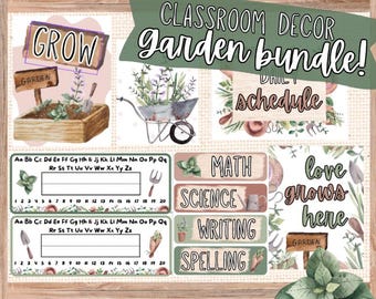 Garden Classroom Theme Bundle - Etsy
