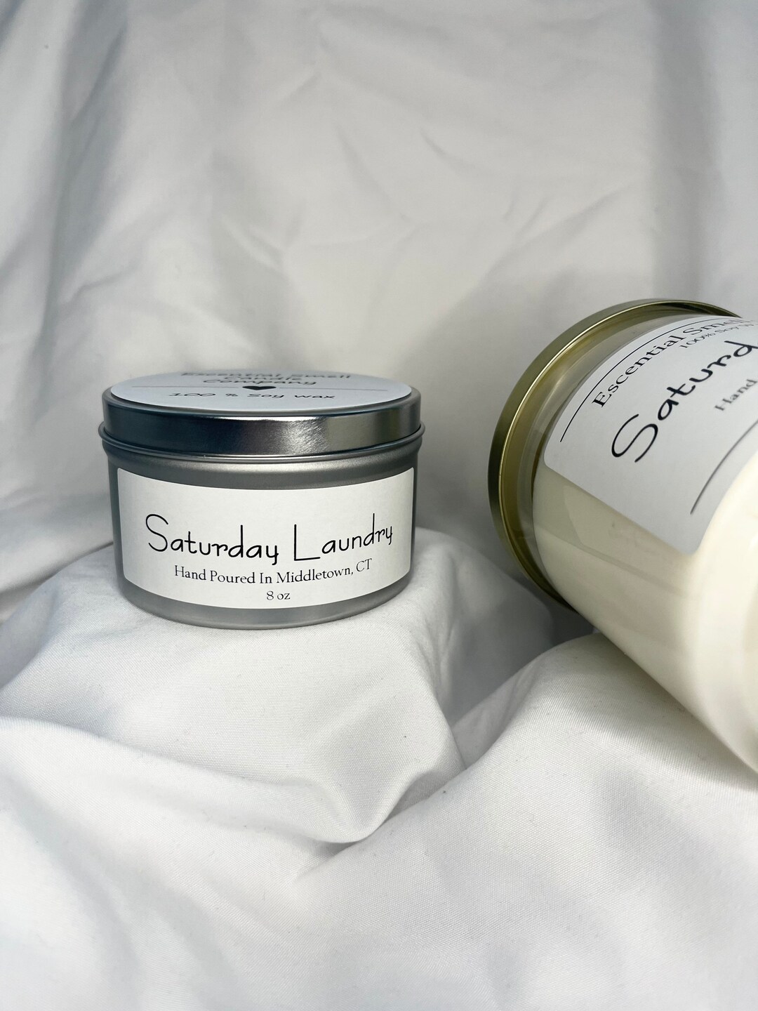 Saturday Laundry Candle | Clean Cotton Candle | Fresh Linen Candle ...