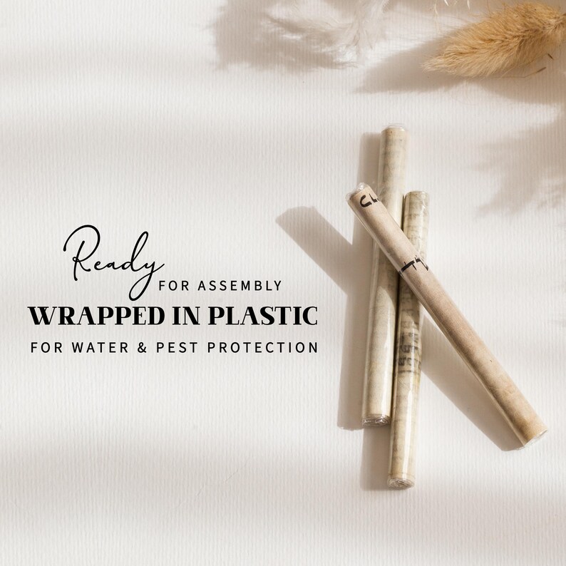 Modern Jewish 5" Mezuzah Case With Kosher Klaf Scroll for Door - Etsy