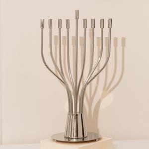 Stunning XXL Hanukkah Menorah | Elegant & Timeless From the Holy Spirit ...