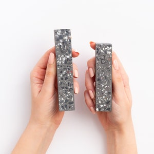 Contemporary Marble Mezuzah Case: With Scroll, Jewish Home Blessing - Etsy