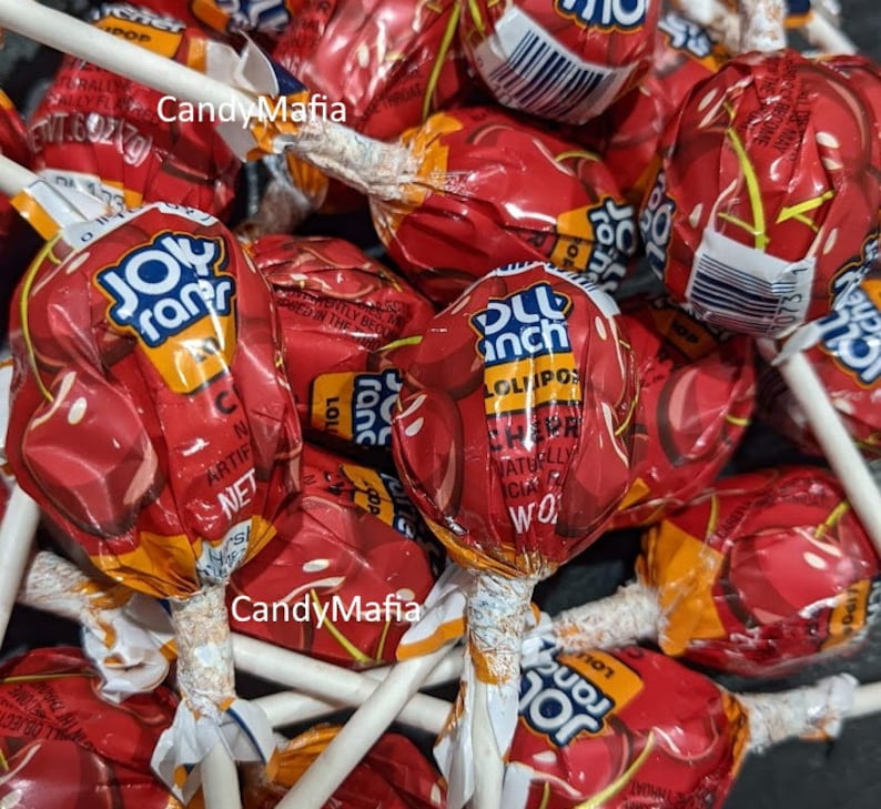 Jolly Rancher Cherry POPS Cherry Jolly Ranchers Candy Suckers 22 Pops ...