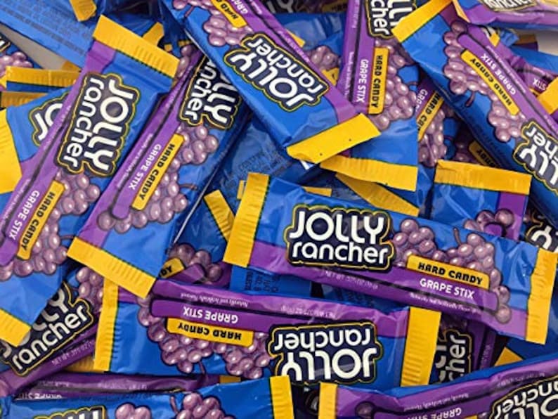 Jolly Rancher Grape STIX Grape Jolly Ranchers Candy Sticks 30 Stix - Etsy