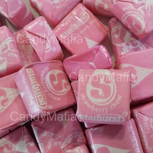 Strawberry Starburst Strawberry Chewy Candy 2 Pounds - Etsy