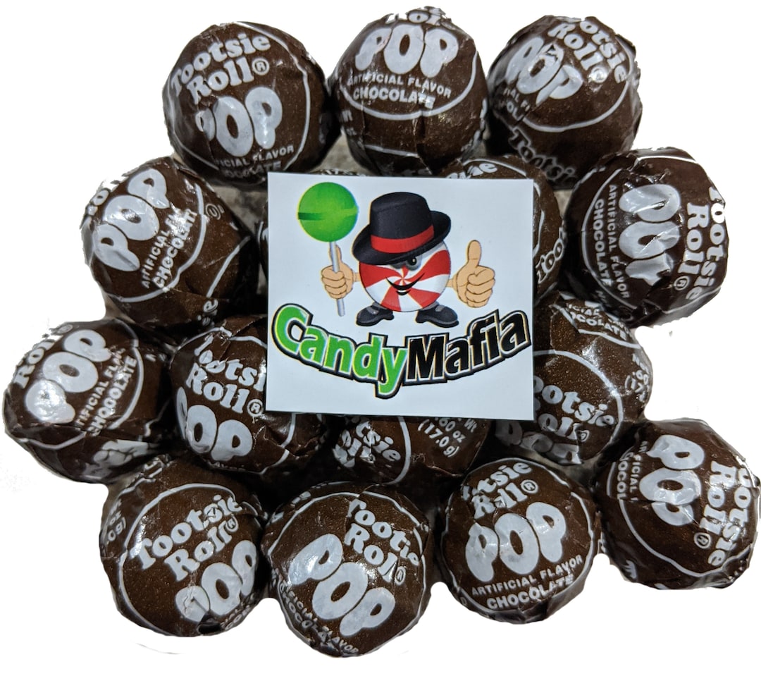 Tootsie Pop Chocolate Tootsie Pops 60 Chocolate Candy Suckers - Etsy