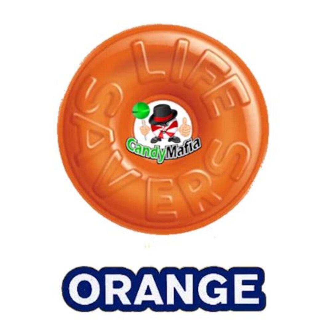 Lifesavers ORANGE Life Savers - 8 Oz Individually Wrapped Orange Candy ...