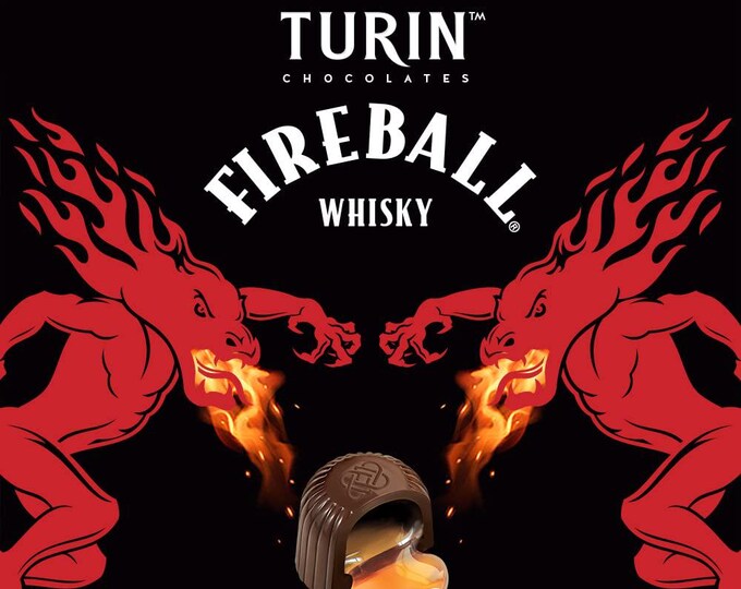 Fireball Whiskey Liquor Filled Chocolates Individually Wrapped ...