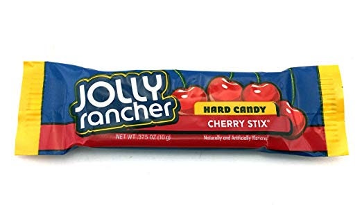 Jolly Rancher Cherry STIX Jolly Ranchers Candy Sticks 30 Stix - Etsy