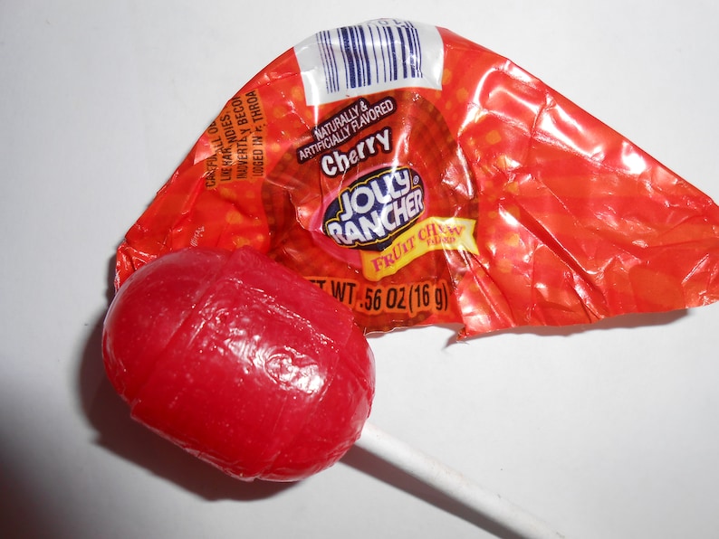 Jolly Rancher Cherry POPS Cherry Jolly Ranchers Candy Suckers 22 Pops ...