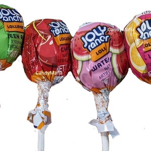 Jolly Rancher Cherry POPS Cherry Jolly Ranchers Candy Suckers 22 Pops ...