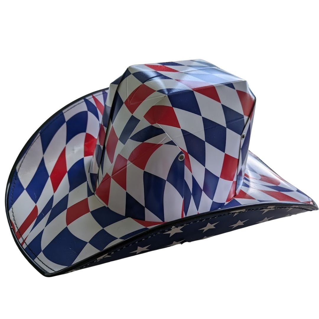 Beer Box Cowboy Hat Cowgirl Hat Shipped From Nashville! Red White and ...