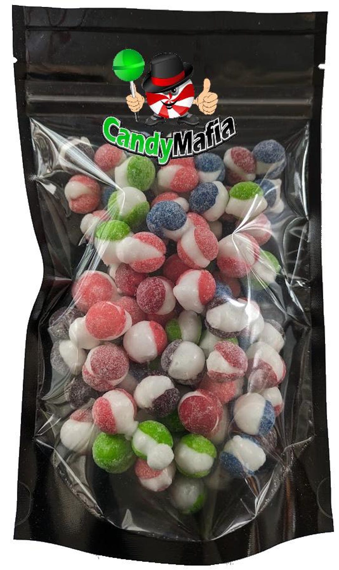 Freeze Dried Mafia Puffs - SOUR WILD BERRY Flavored Crunchy Freeze ...