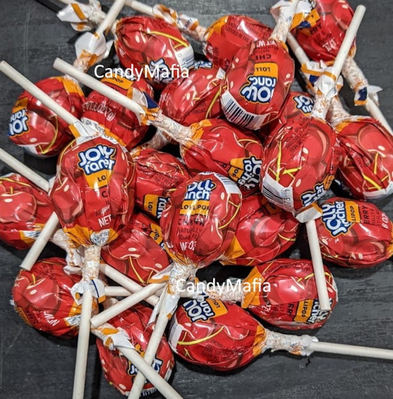 Jolly Rancher Cherry POPS Cherry Jolly Ranchers Candy Suckers 22 Pops ...