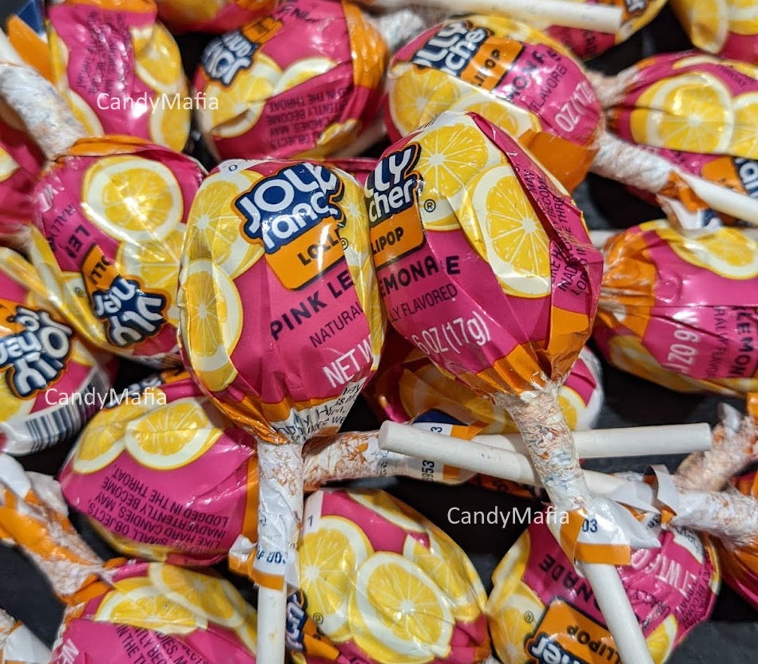 Jolly Rancher Pink Lemonade POPS Pink Lemonade Jolly Ranchers Candy ...