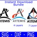 Artemis Svg| Rocket Svg|artemis NASA Svg |space Moon Mission |svg ...