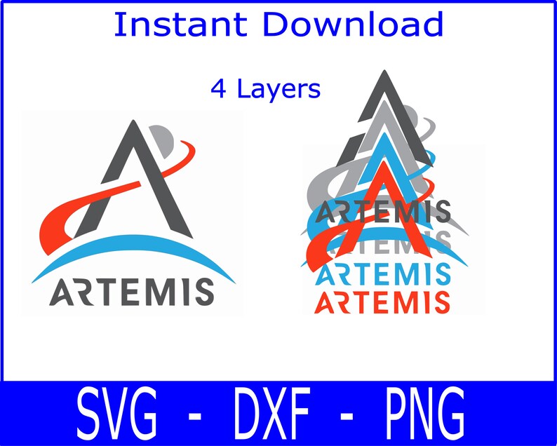 Artemis Svg/ Rocket Svg/Artemis NASA Svg /Space Moon Mission /Svg ...