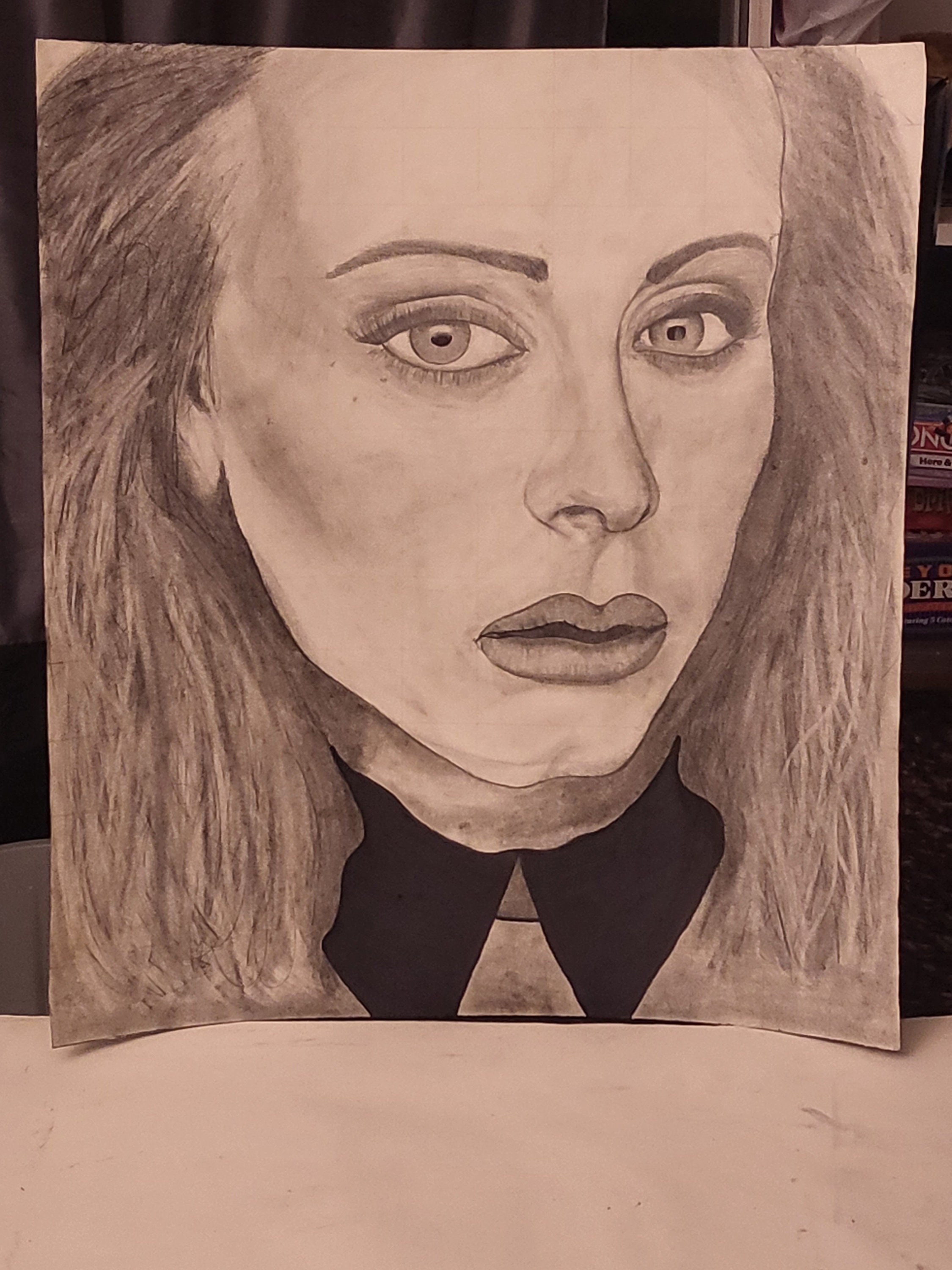 Adele Drawing - Etsy