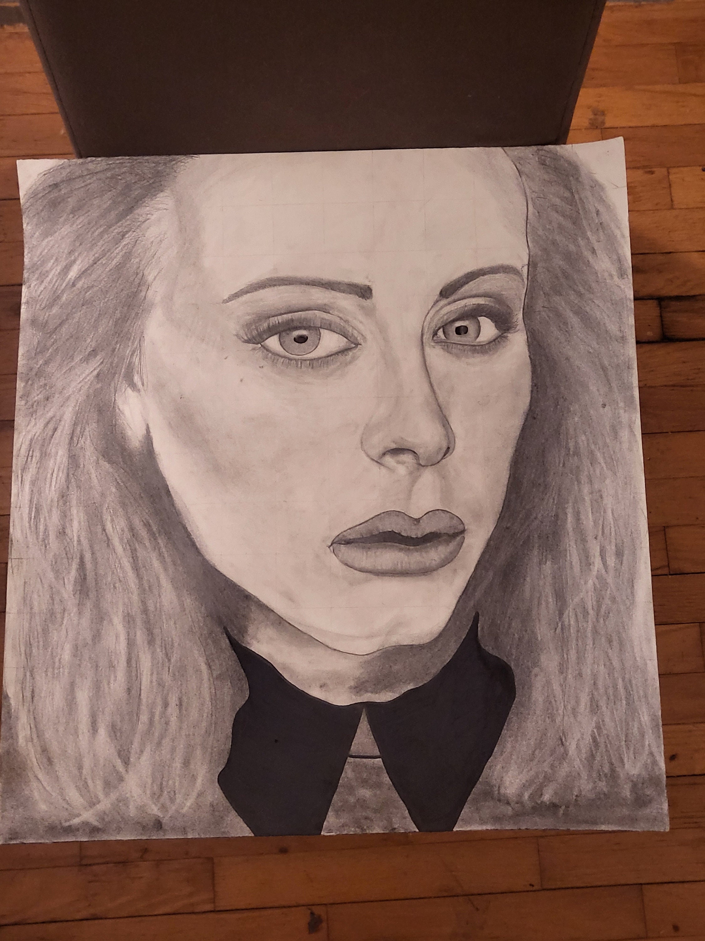 Adele Drawing - Etsy