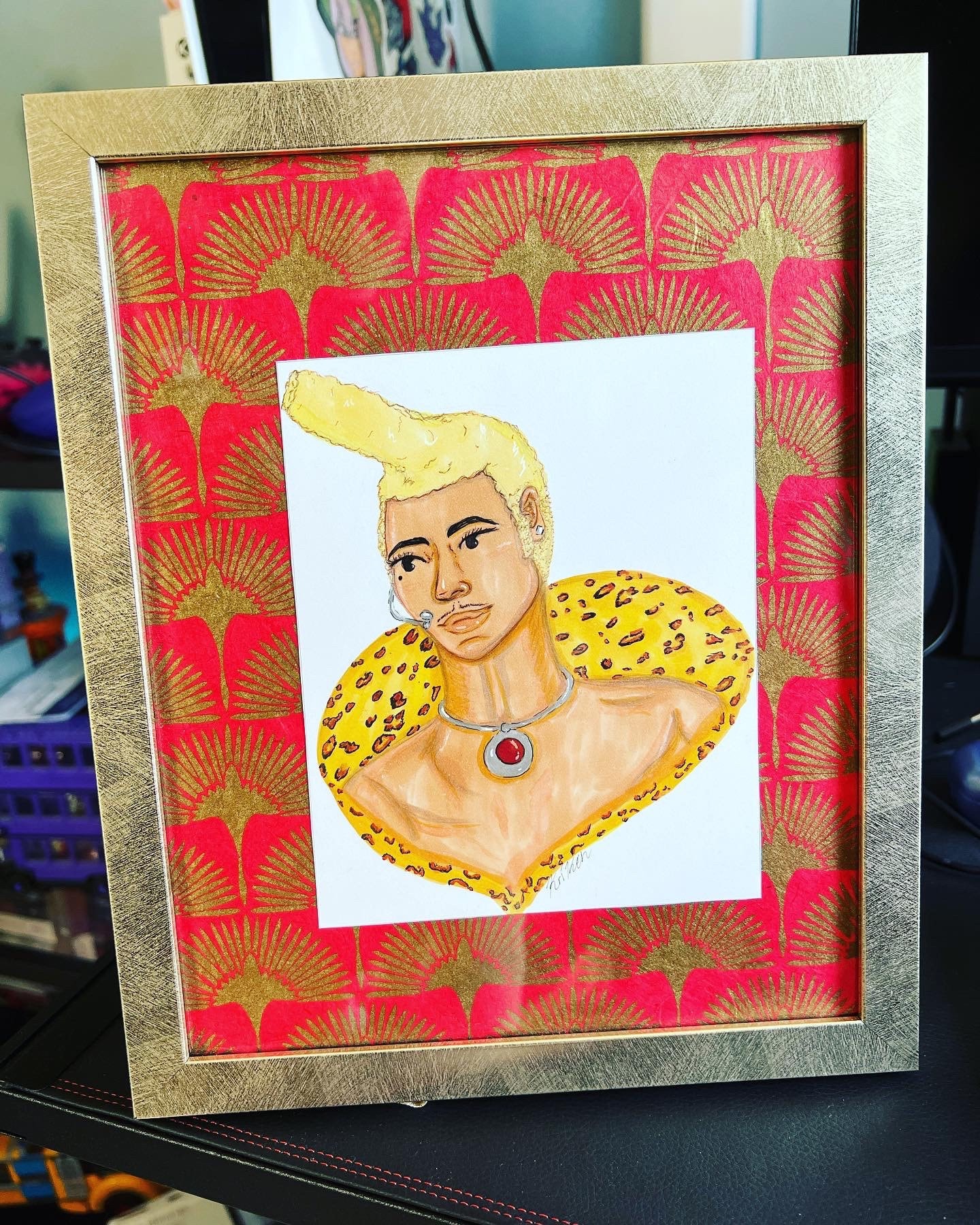Ruby Rhod Original Drawing - Etsy