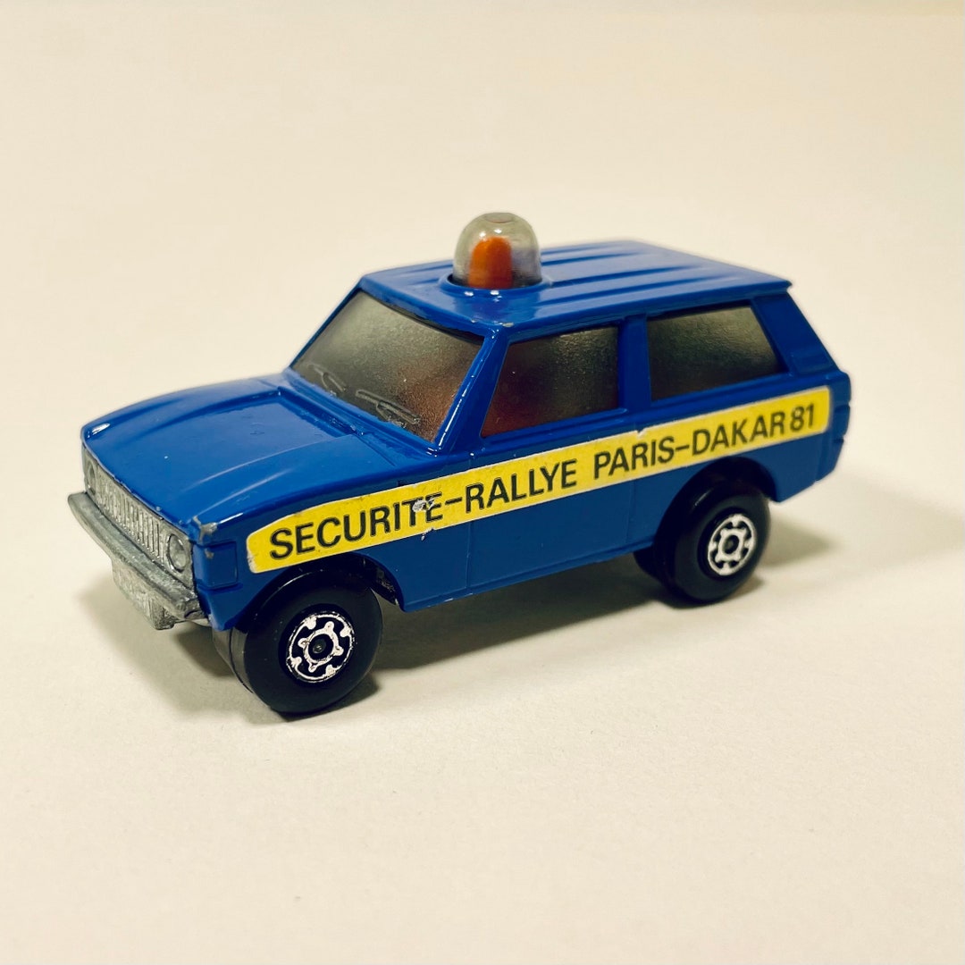 Matchbox Superfast Police Patrol No20 Paris Dakar Blue - Etsy