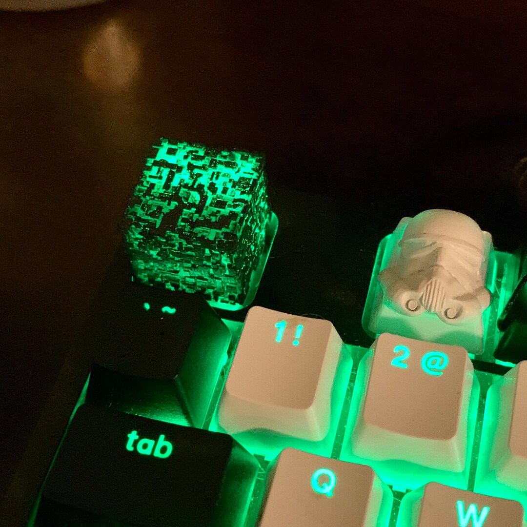Star Trek Borg Cube Artisan Keycap for Cherry MX Compatible - Etsy
