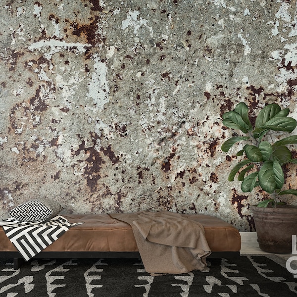 Rusty Peel and Stick Wallpaper - Etsy