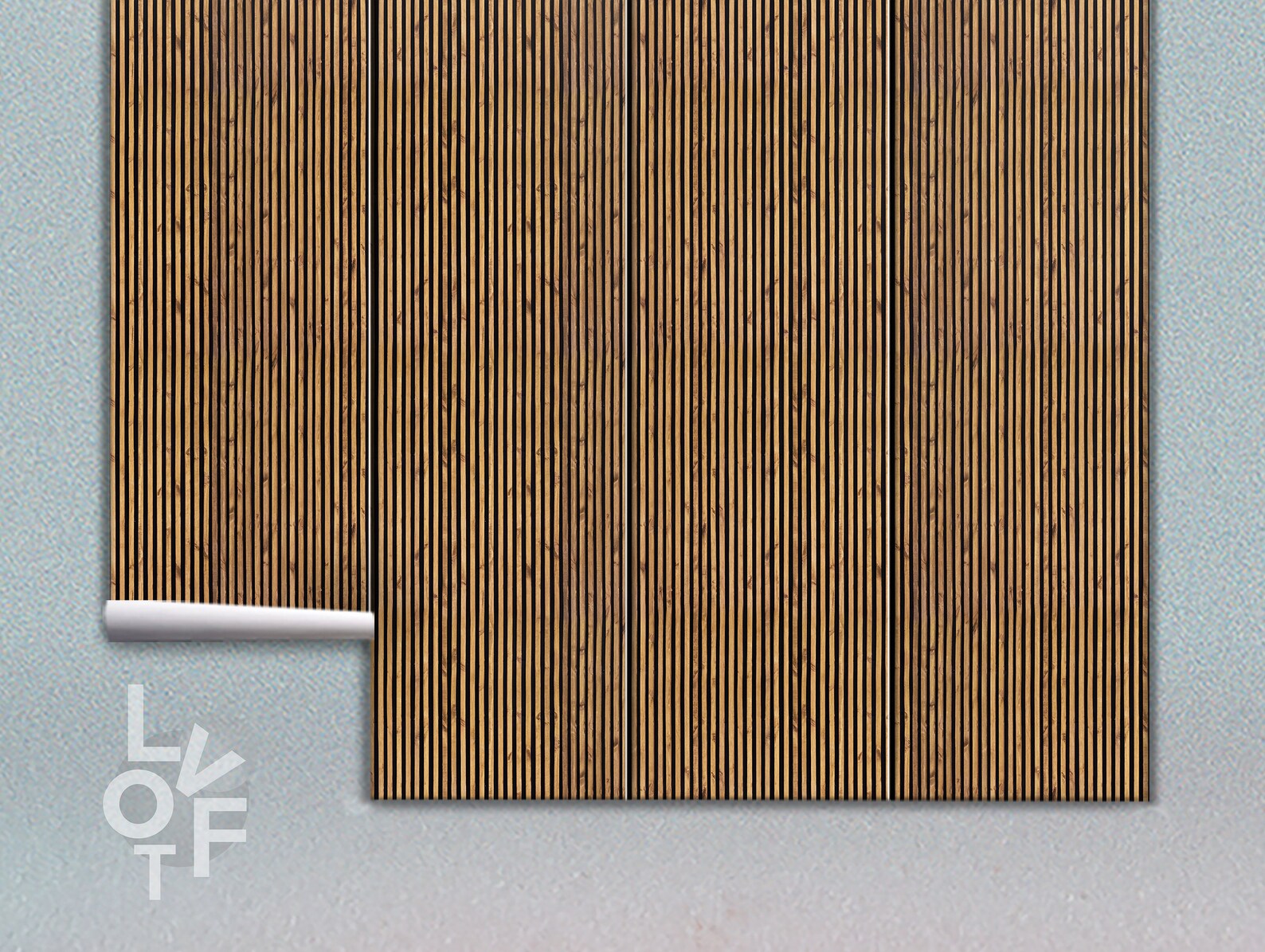 Wooden Small Boards Bamboo Narrow Pattern, Removable Raw Wallpaper ...