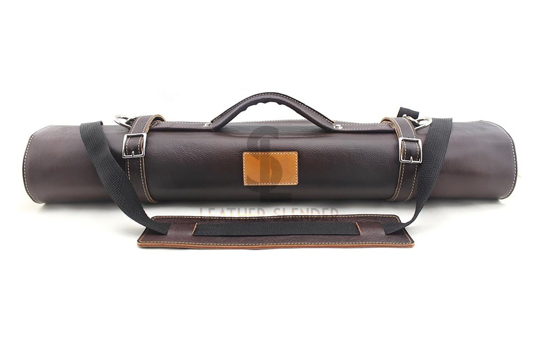 Leather Knife Roll, Chef Knife Case, Personalized Knife Roll, Chef ...