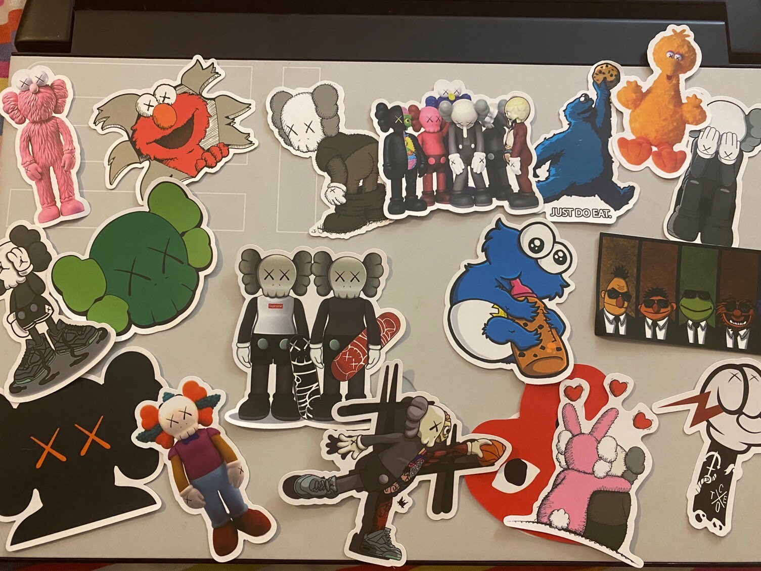 Kaws stickers. random pack.20pc 30pc 40pc.50.pc mixpack | Etsy