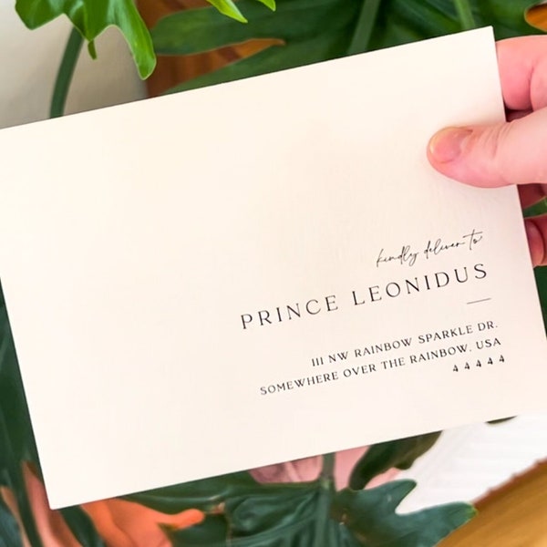 Envelope Printing - Etsy