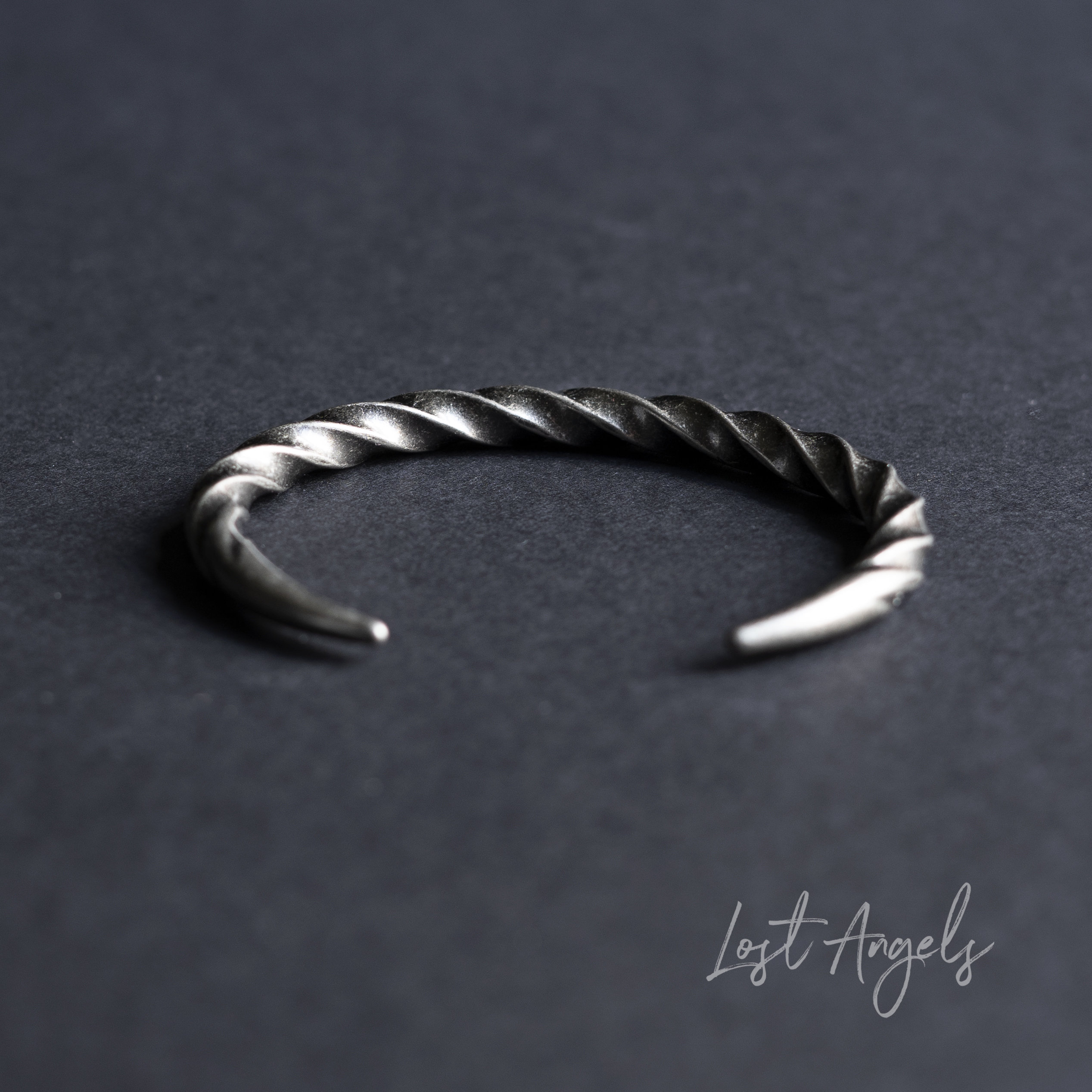 Mens Spiral Cuff Modern Metal Vintage Bracelet Bangle - Etsy