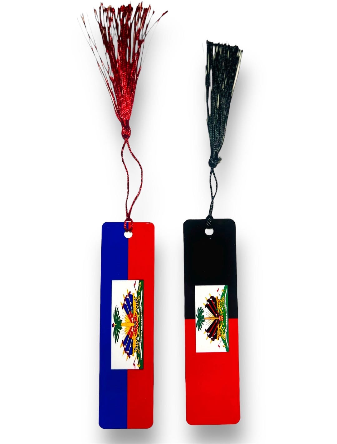Haitian Flag Aluminum Bookmark - Etsy
